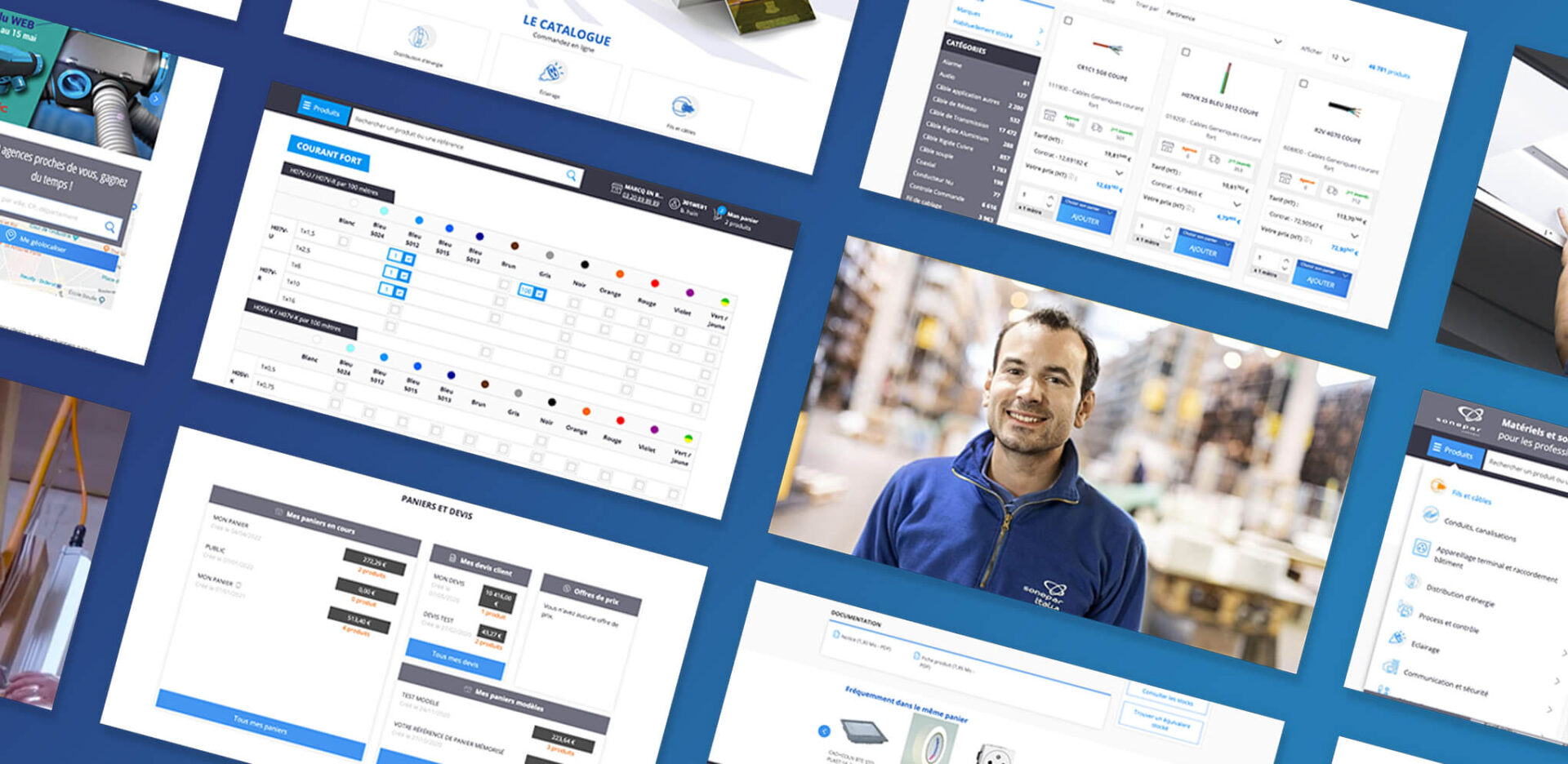 Refonte Intershop du site Sonepar - DATASOLUTION