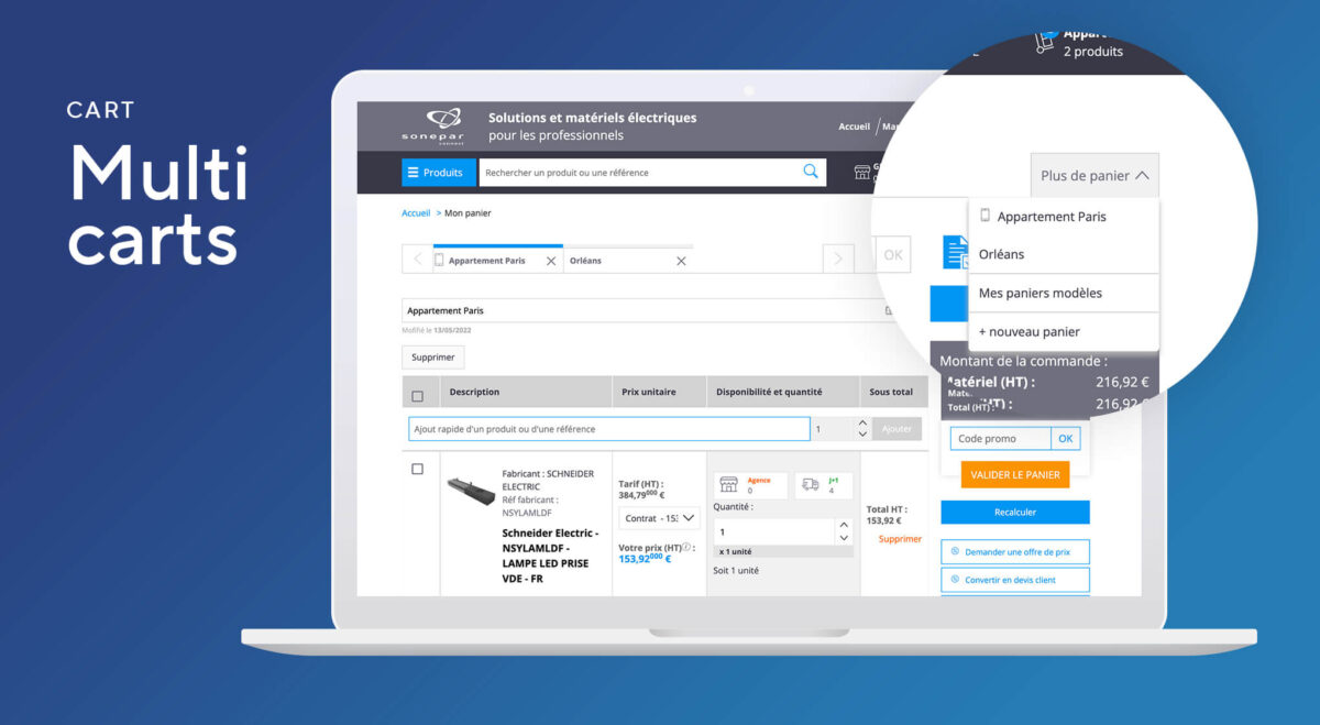 Refonte Intershop du site Sonepar - DATASOLUTION